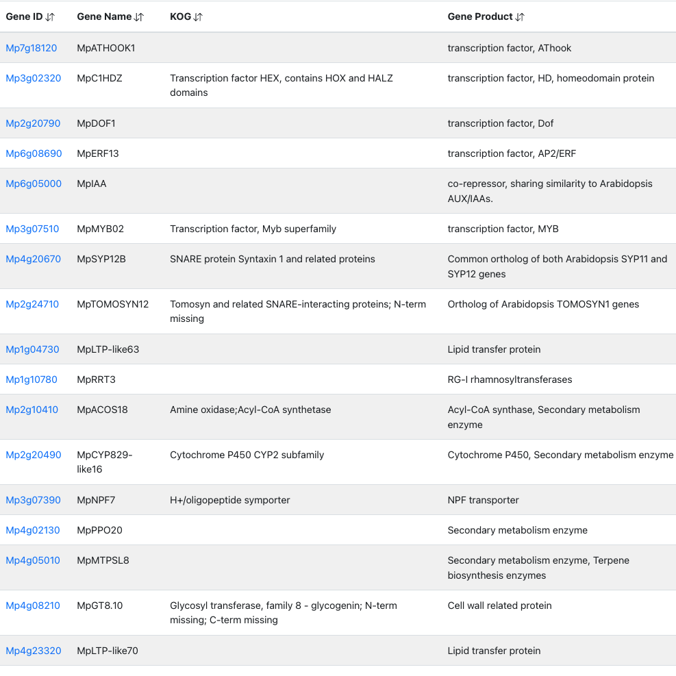 MarpolBase Expression