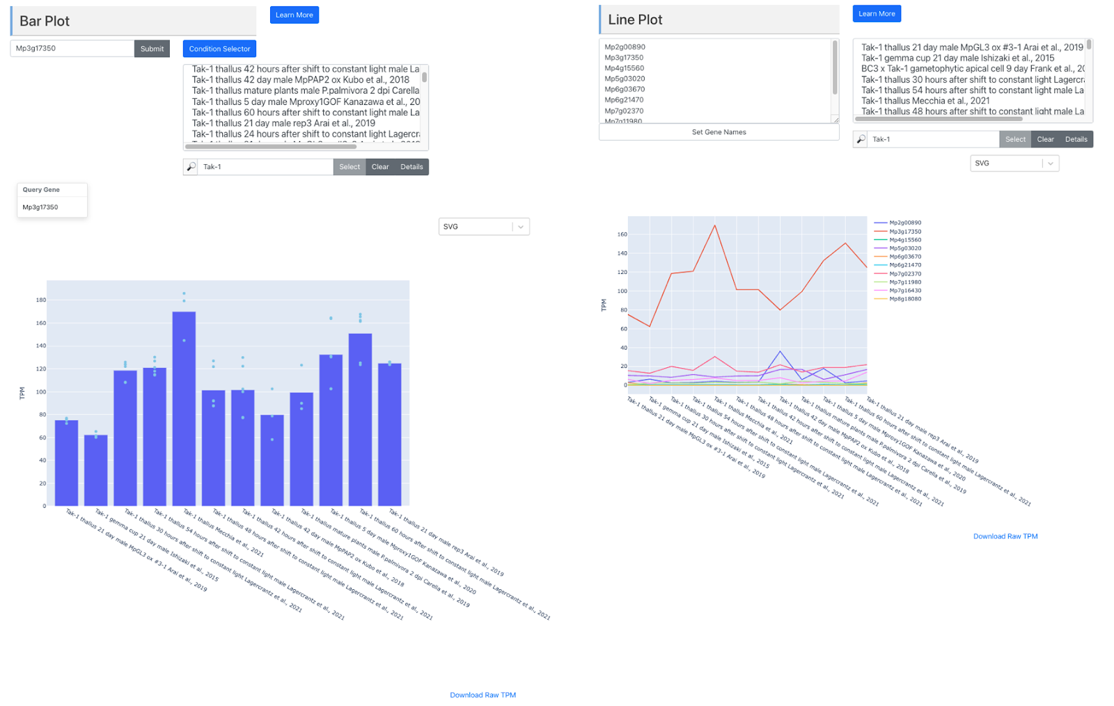 MarpolBase Expression